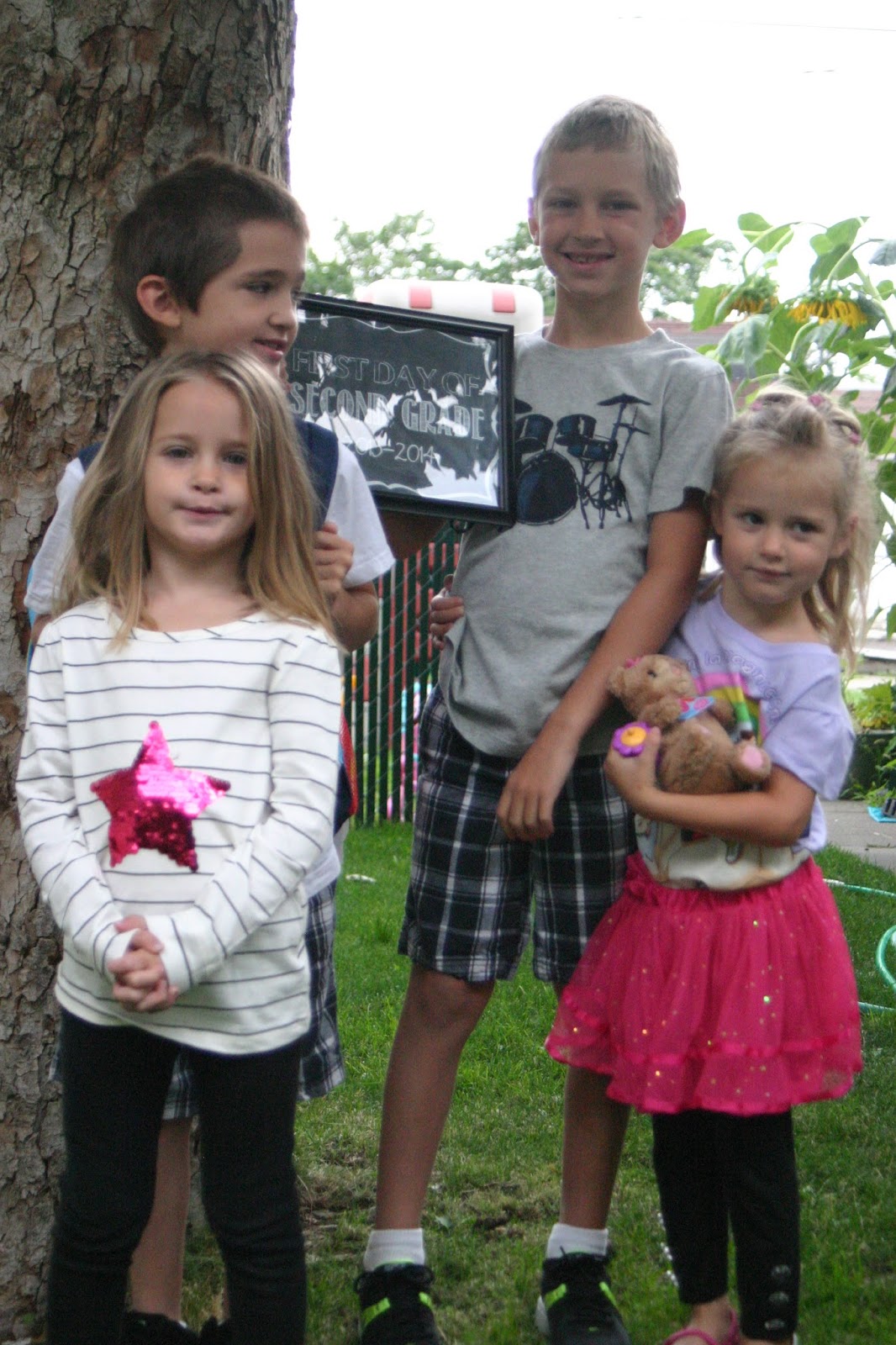 The Domrese Family Blog: First Day of Second Grade