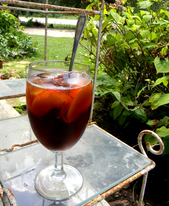 Happily Ever After: Peach Iced Tea and Kitty Cats