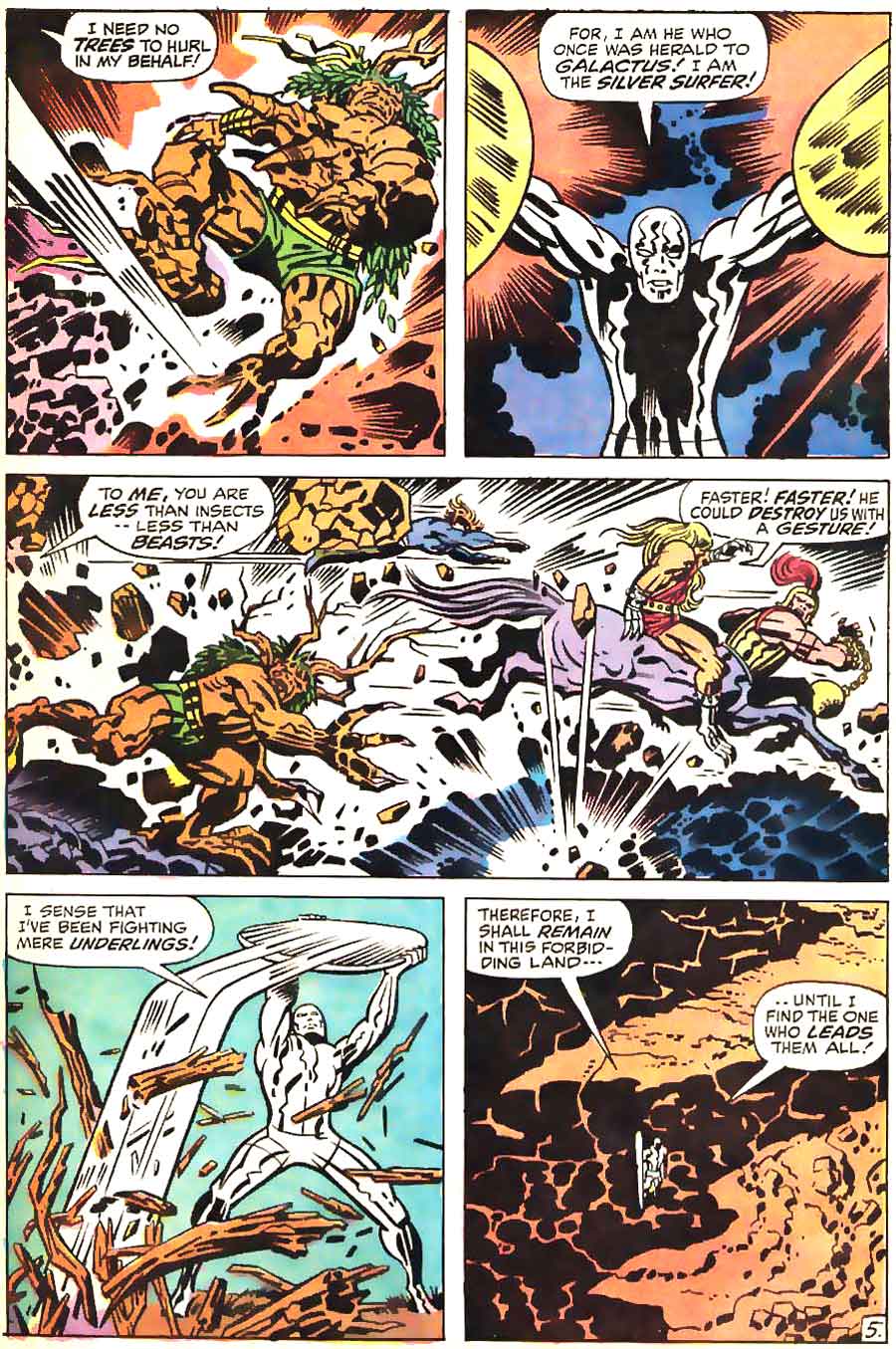 Silver Surfer #18 - Jack Kirby art - Pencil Ink