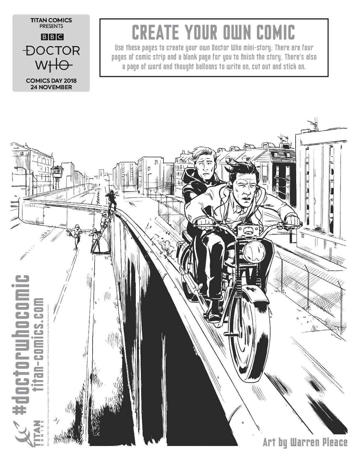 Doctor Who: Panel to Panel: Doctor Who Comics Day - Create Your Own Comic!