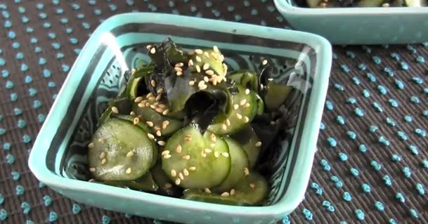 Crunchy Wakame Salad - Video Recipe | Create Eat Happy :) Easy Kawaii ...