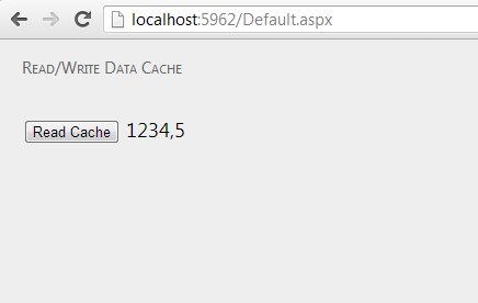 Geek Methods ®: Add data to Cache
