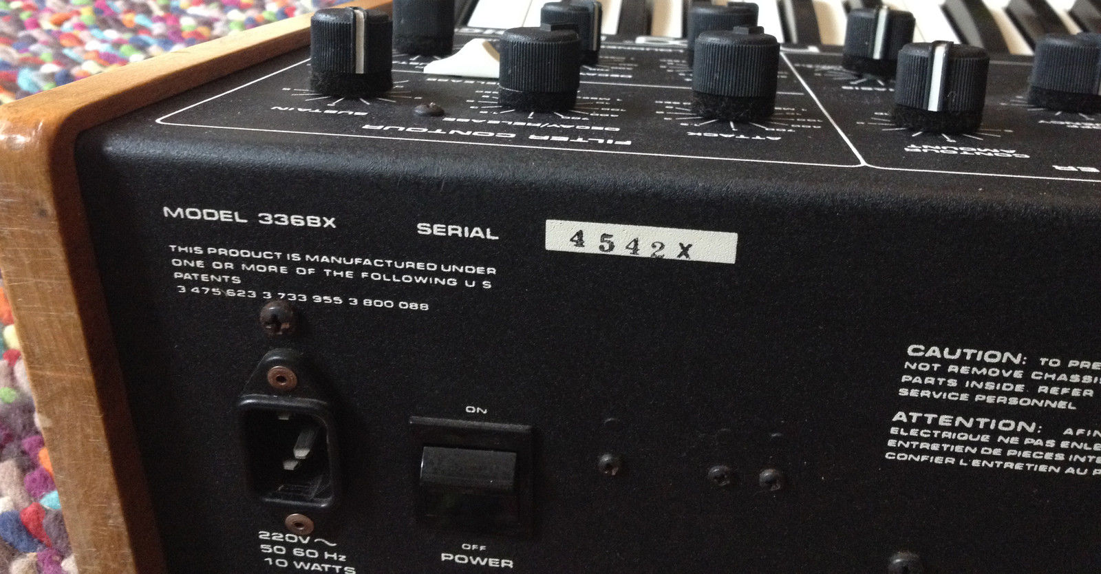 MATRIXSYNTH: Moog Prodigy Classic Analogue Mono Synthesizer SN 4542X ...