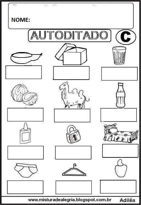 EDUCAÇÃO - UM MELHOR CAMINHO: AUTO DITADO PARA ALFABETIZAÇÃO