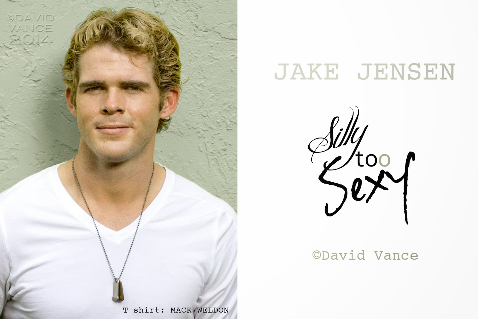 David Vance Photographer: JAKE JENSEN_ SILLY TO SEXY