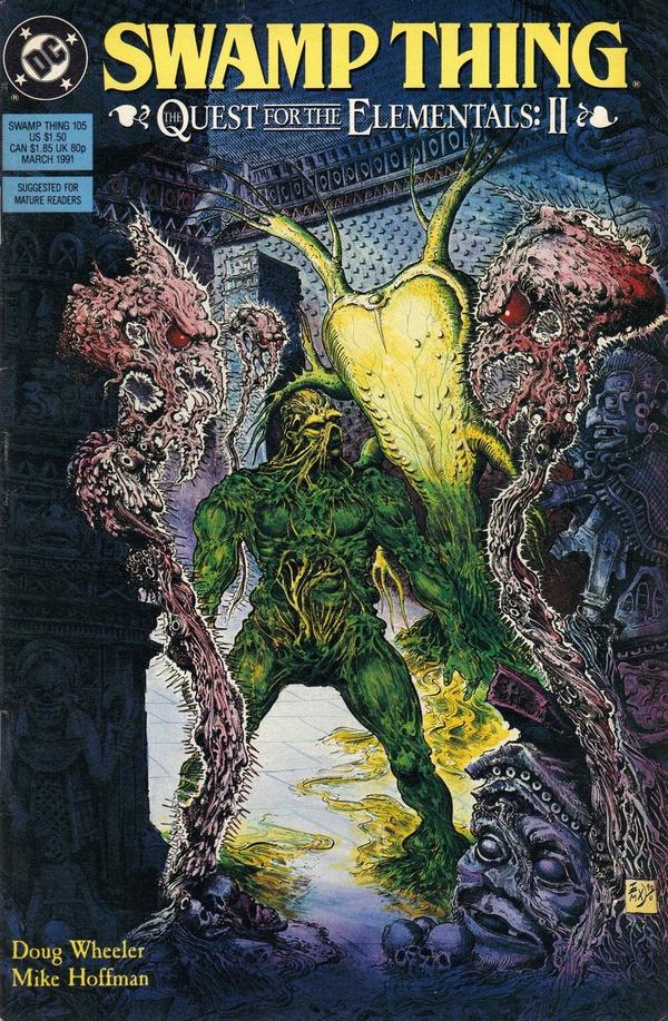 The Geeky Nerfherder: Comic Book Art: Swamp Thing (Vol 2)