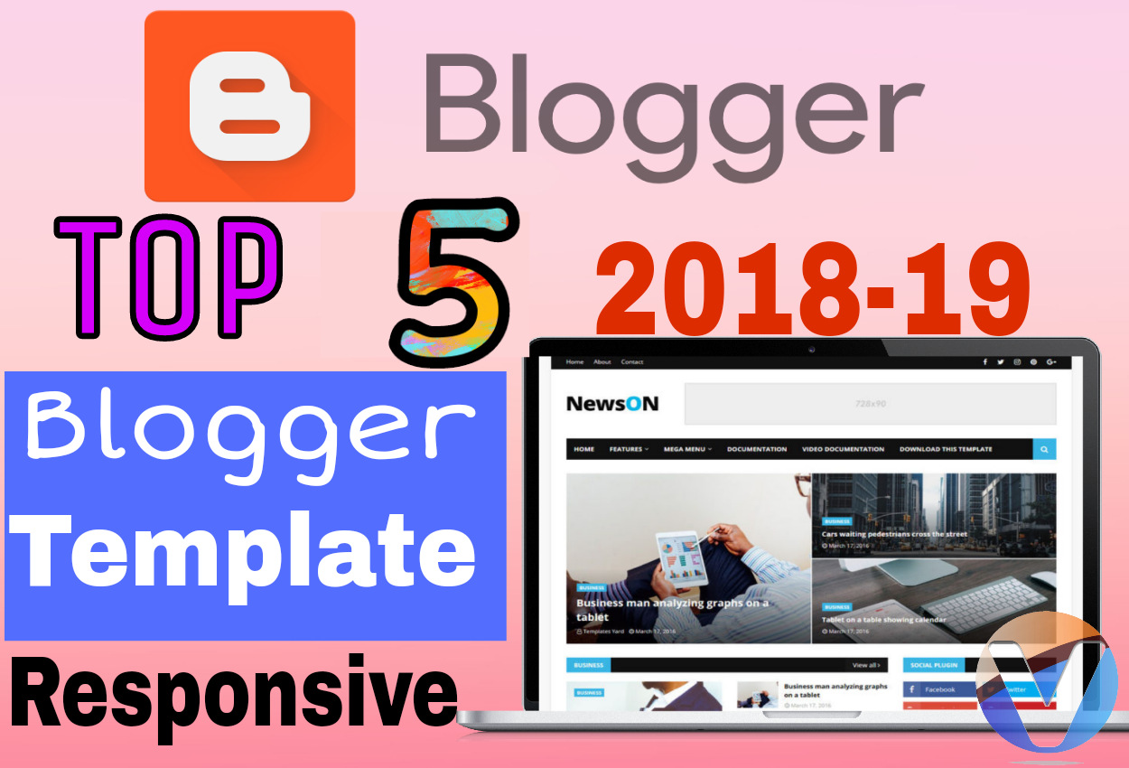 Top 5 Blogger SEO Friendly Template free Download ~ VtechnoExpa