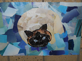 Adventures of a Middle School Art Teacher: 7th Grade Animal Collage