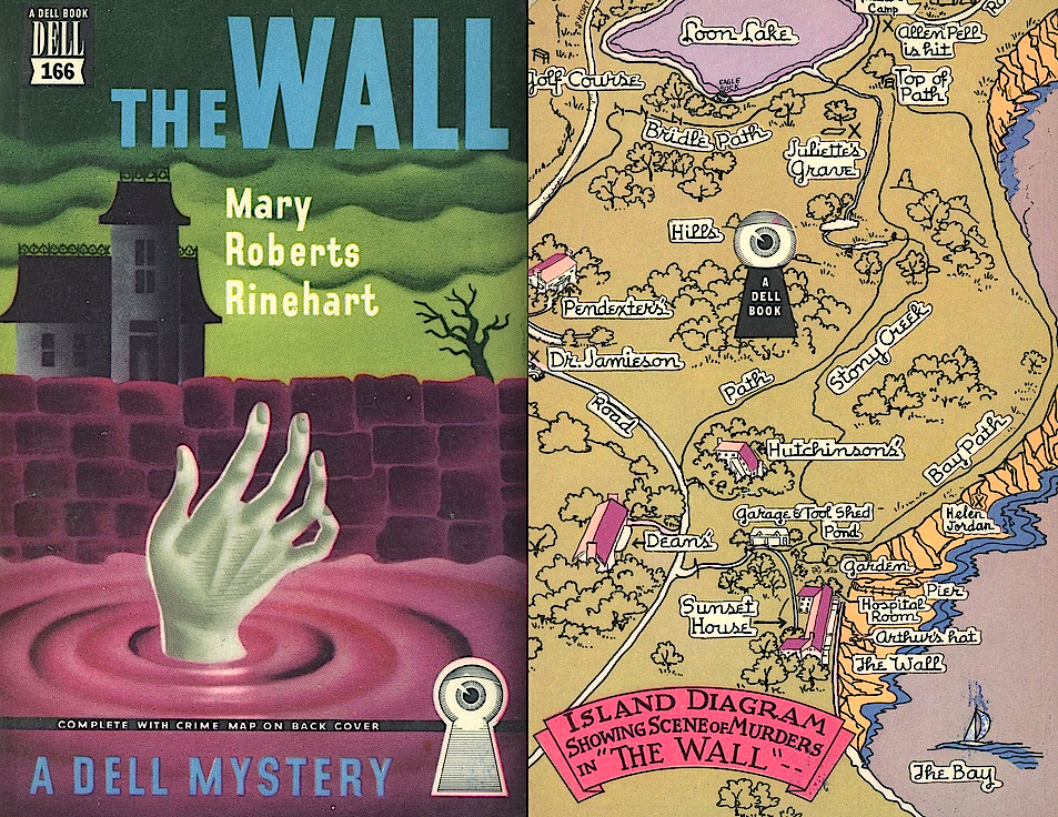 Dull Tool Dim Bulb: Non GPS Vintage Paperbacks The Dell Series of Mapbacks