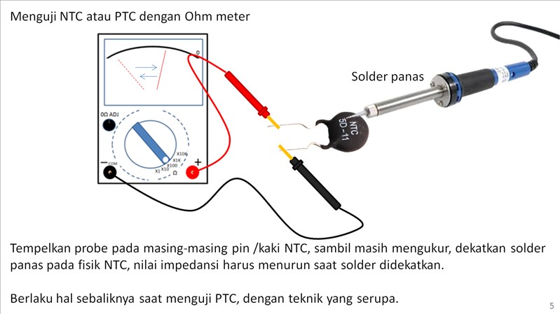 NTC Dan PTC Resistor Yang Peka Terhadap Perubahan Temperatur - Niguru ...