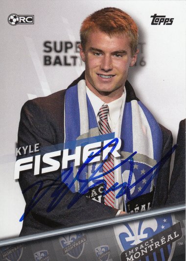 Daily Autograph: Kyle Fisher