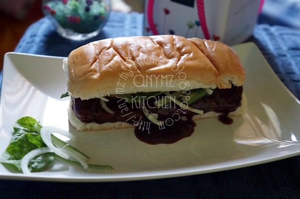 My Kitchen: Oblong burger