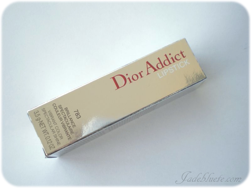 [Review + Swatch] Dior Addict Lipstick - 783 Londres - Jadeblüte