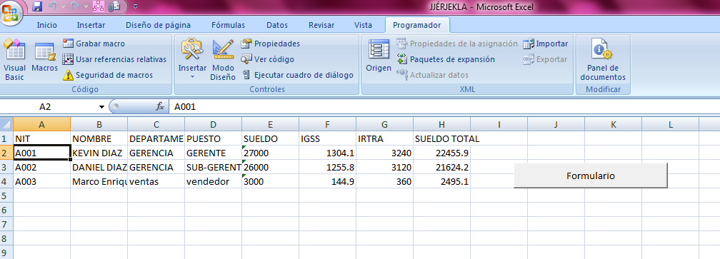 Yo Puedo Hacerlo : Formulario Completo Hecho en Visual Basic