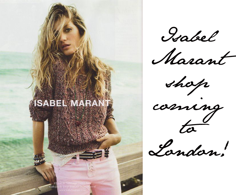 Isabel Marant shop opening in London! – Emily Jane Johnston