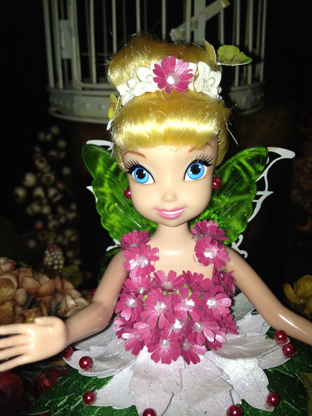 Because Every Picture Has A Story To Tell...: Altered Tinker Bell Barbie