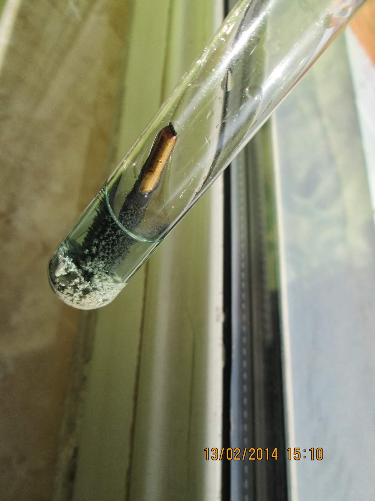 Chimia pe înţelesul tuturor: Experiment -Reacţia cuprului cu azotatul ...