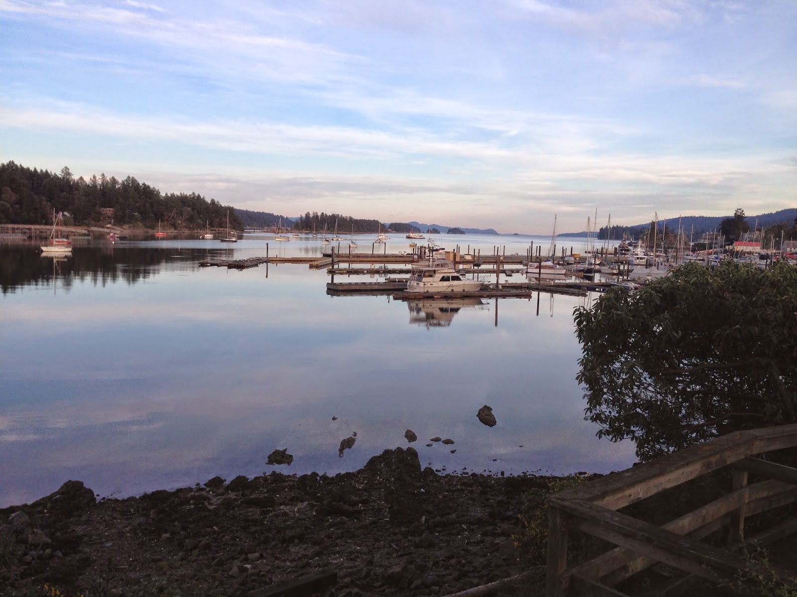 My ipad travel blog: Salt Spring Island April, 2015