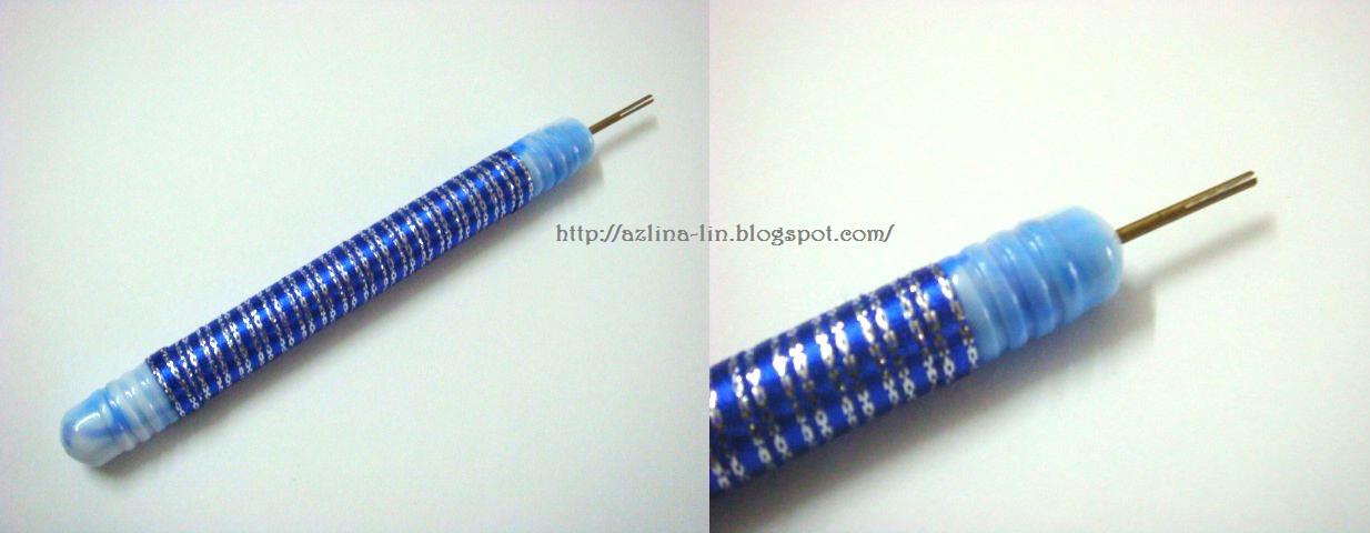 AZLINA ABDUL: Slotted paper quilling tool