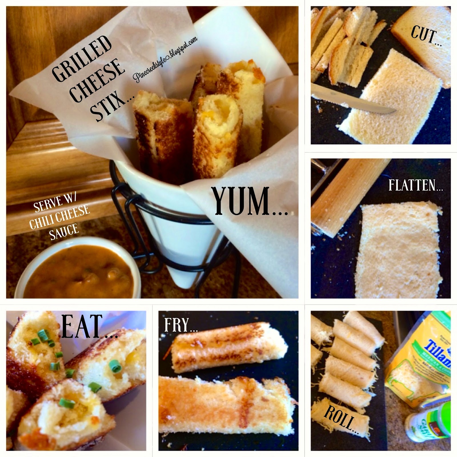 Pine Creek Style: Grilled Cheese Stix...