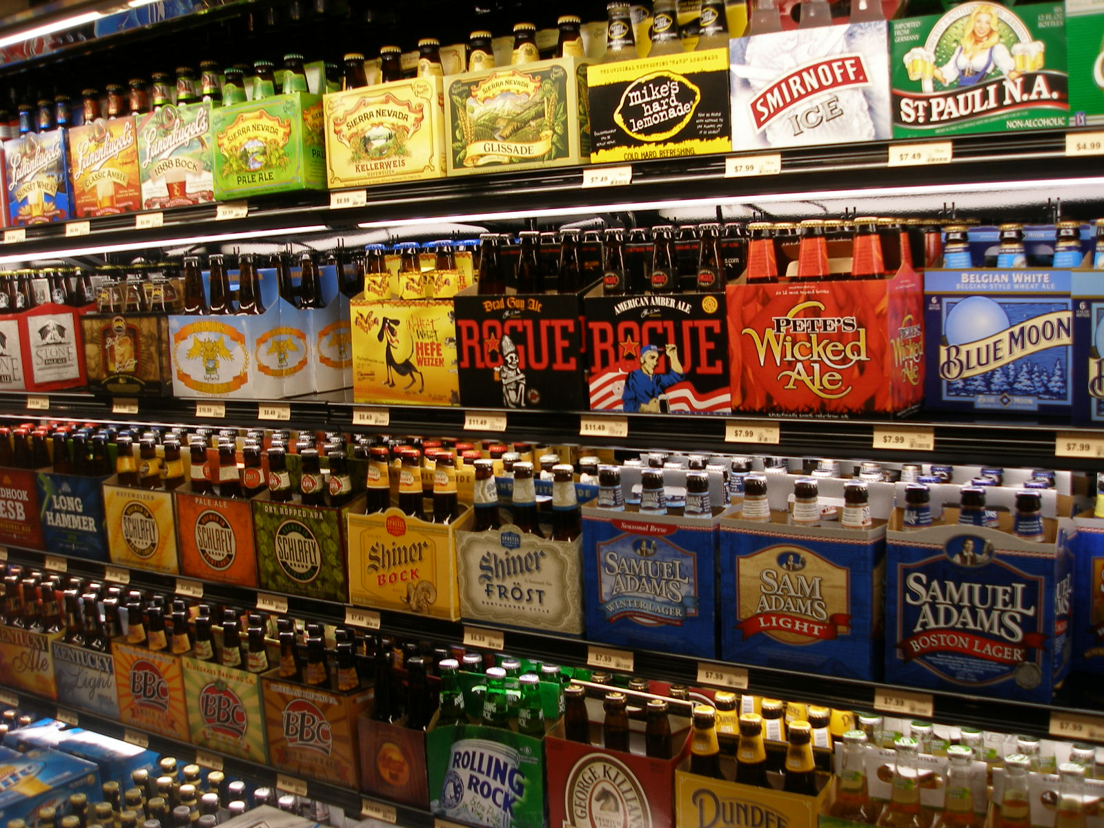 JSH's Visual Slushpile: Fresh Market's Beer Aisle