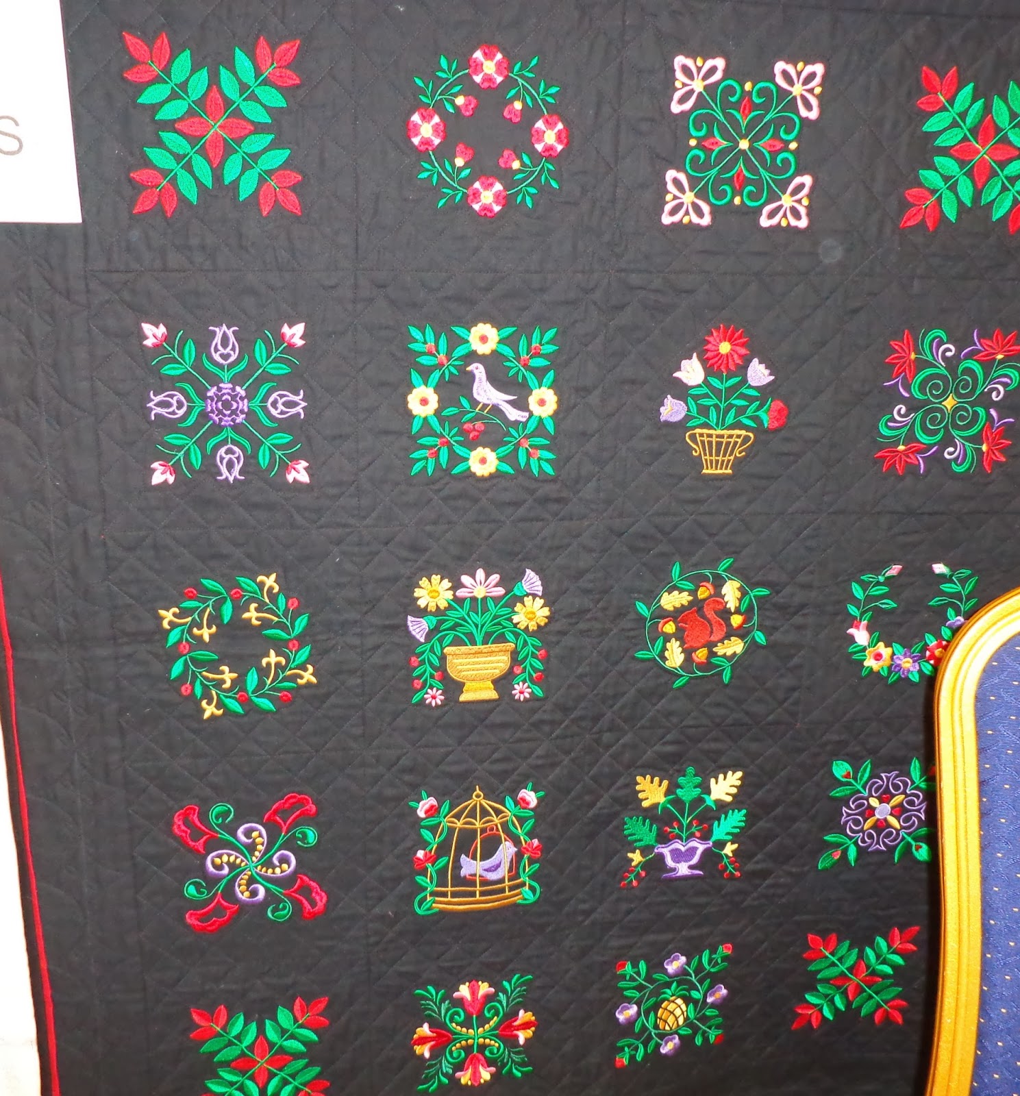 Dianashappyroom.blogspot.com: MK Gems exhibition of Machine Embroidery