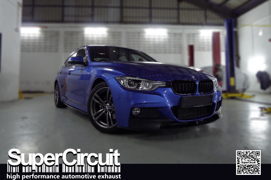 SUPERCIRCUIT Exhaust Pro Shop: BMW F30 330e Catback Twin Exhaust Custom