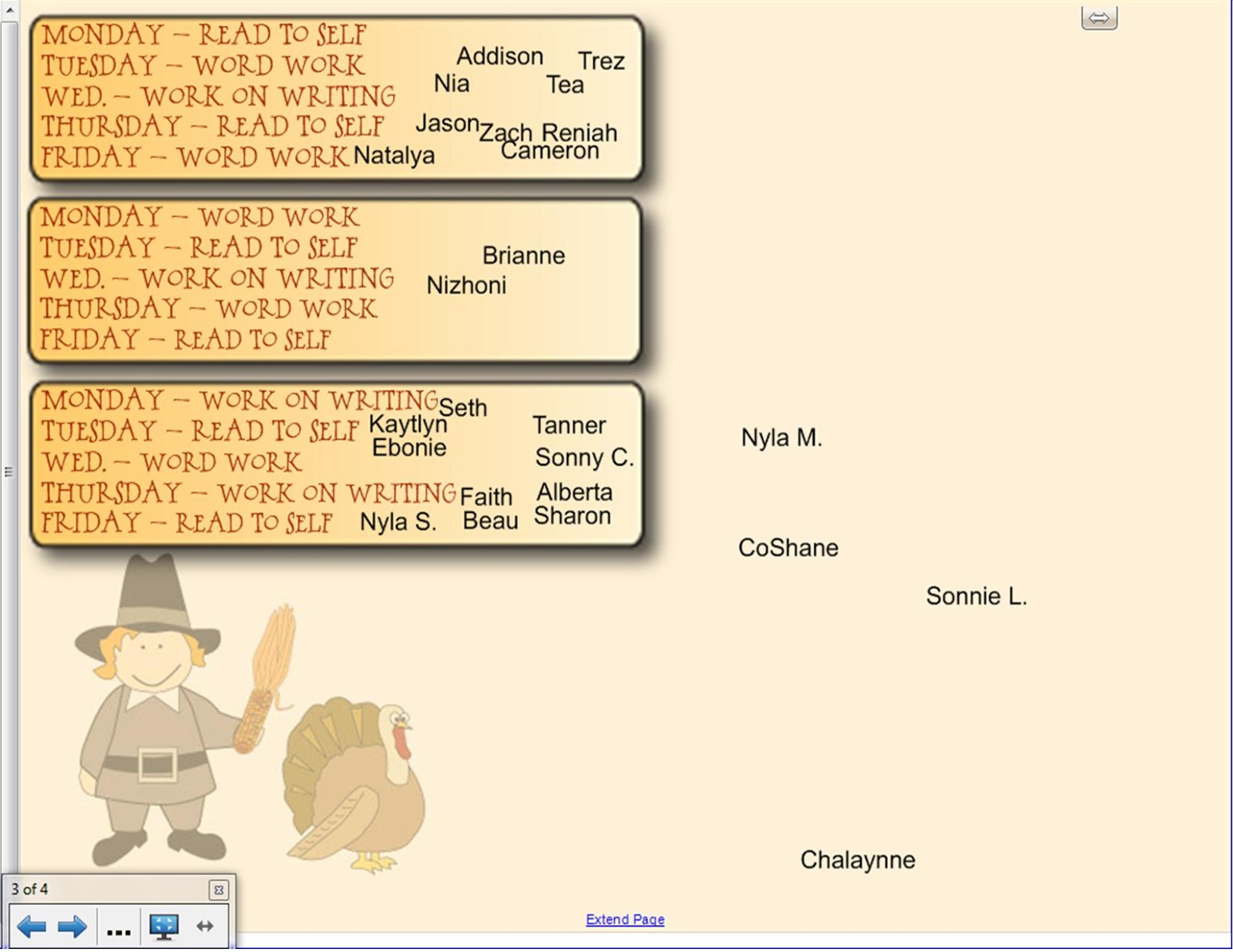 Mrs. Crofts' Classroom: Daily 5 Check In on Smart Board