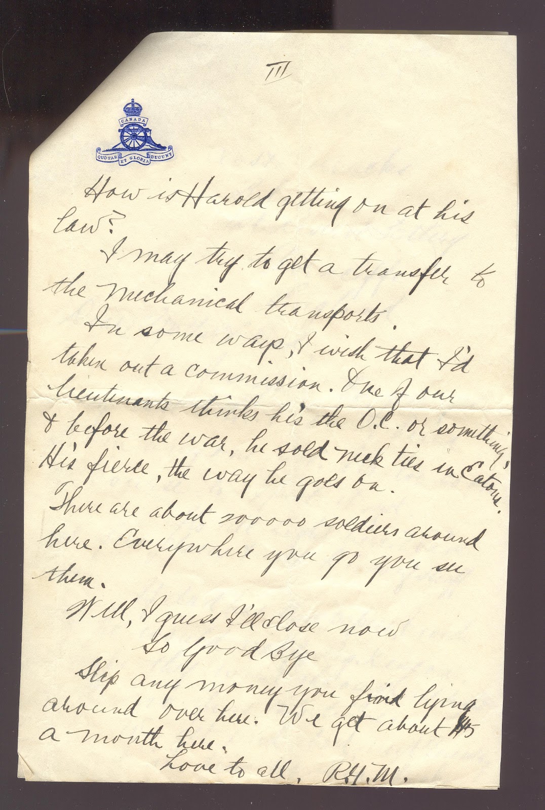 WW1 Diaries and Letters of a Teen Canadian Soldier: October 19th to ...