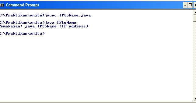AM: Menampilkan Nama Host Komputer dengan menggunakan IP Address ...