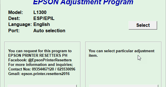 Adjustment program epson l120 - pearlplz