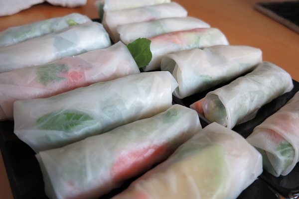 Kotiruokalistalla: Vietnamilaiset rullat