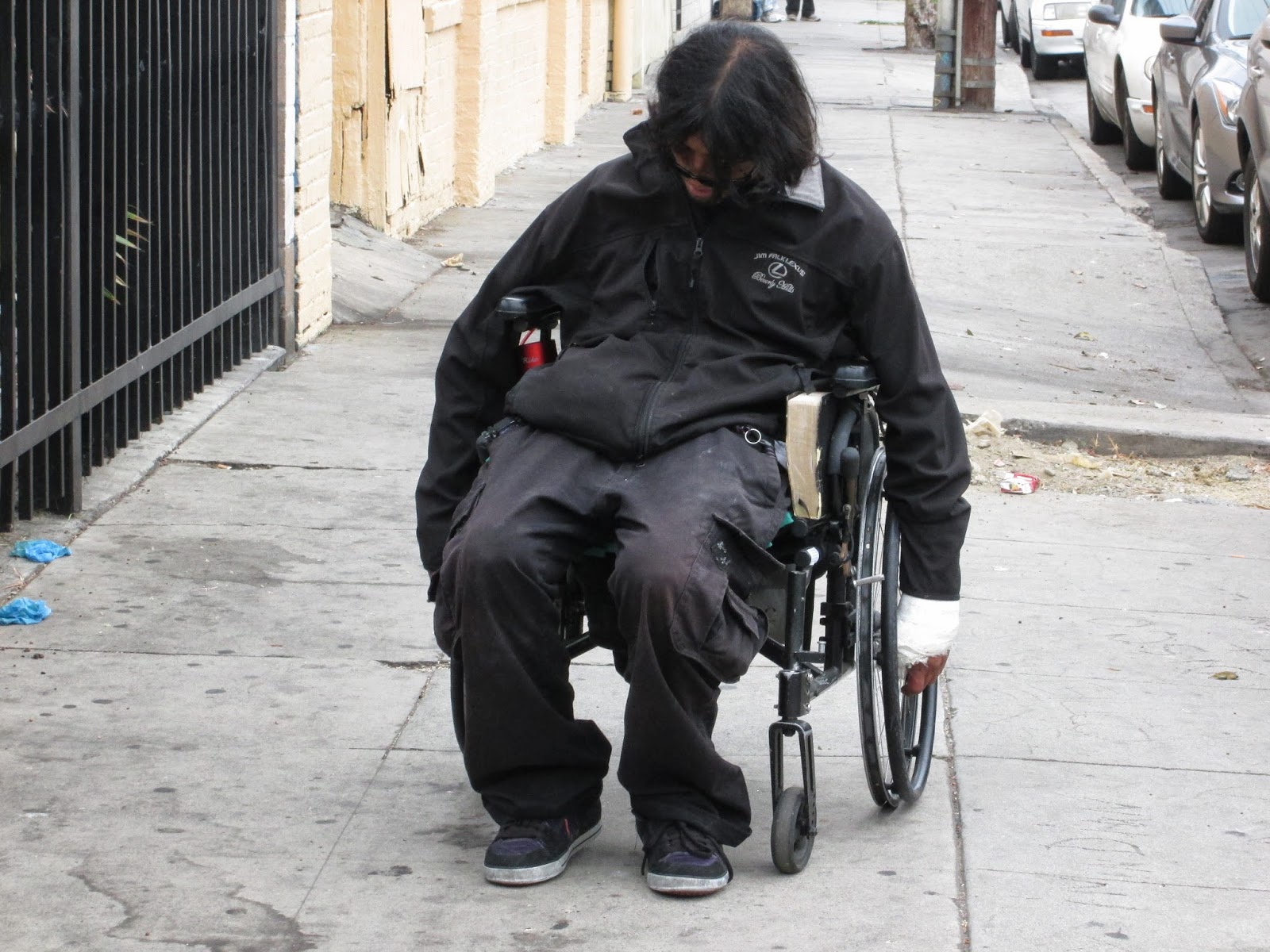 reality check: The homeless The helpless and The sick on skid row