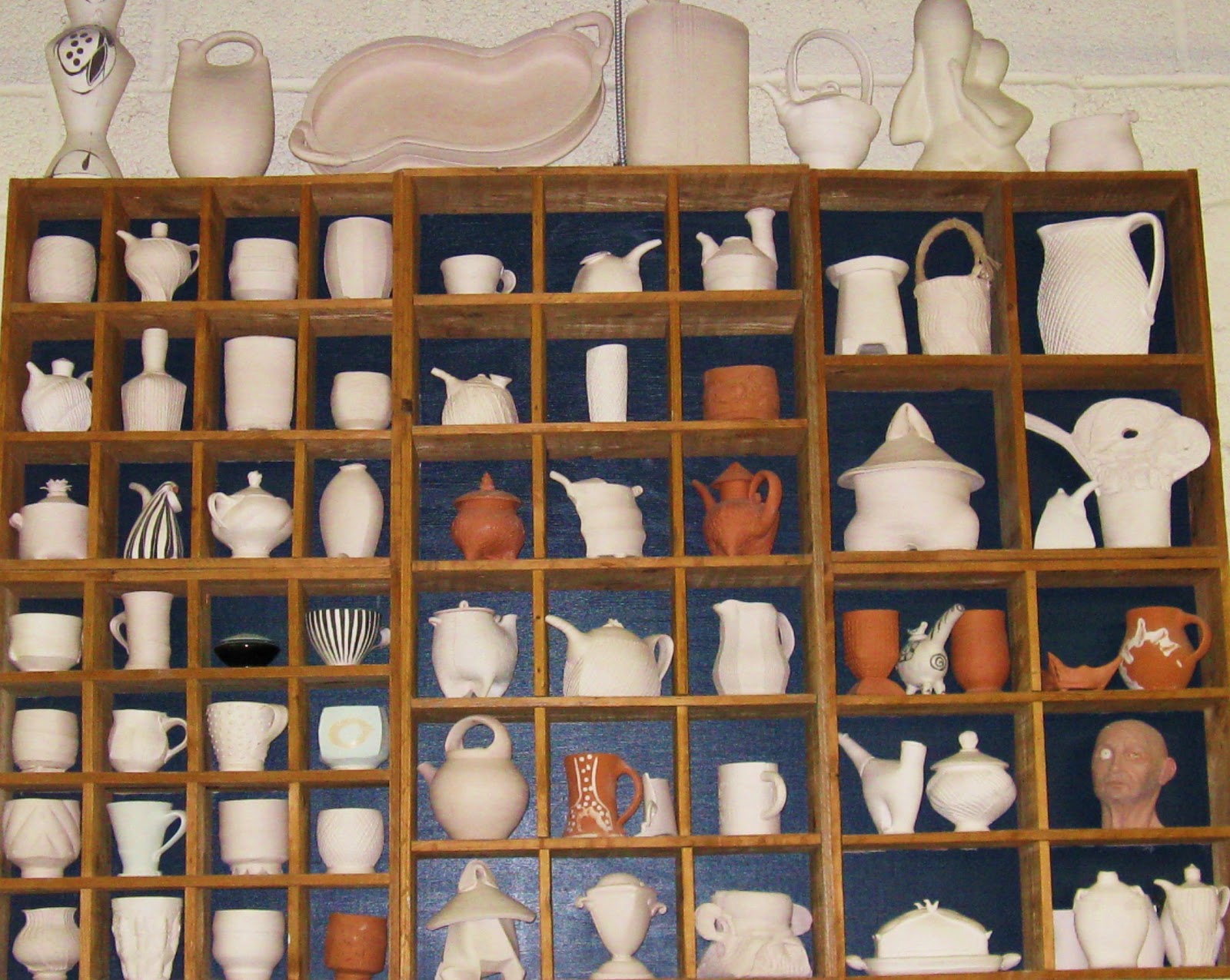 Clay Club: Square shelf