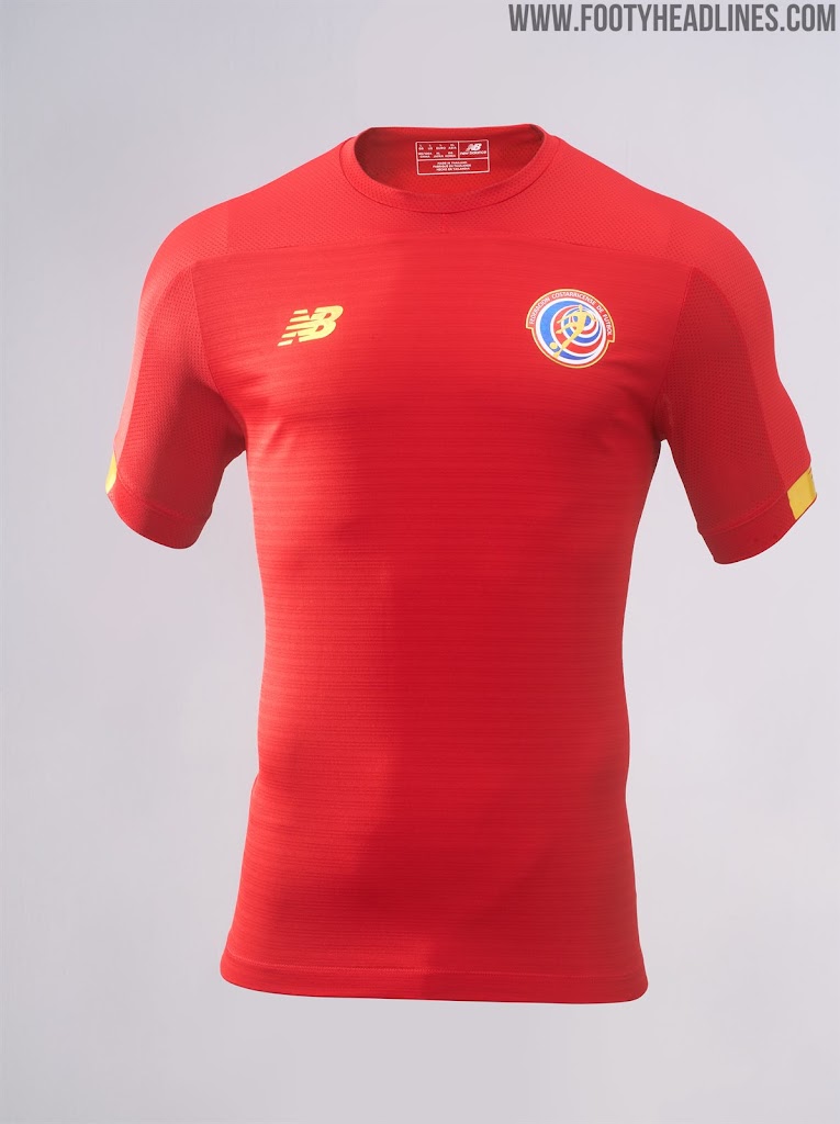 Costa Rica 2019-20 Home & Away Kits Revealed - Footy Headlines