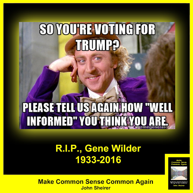 Make Common Sense Common Again: Not only a great actor, but the man who ...