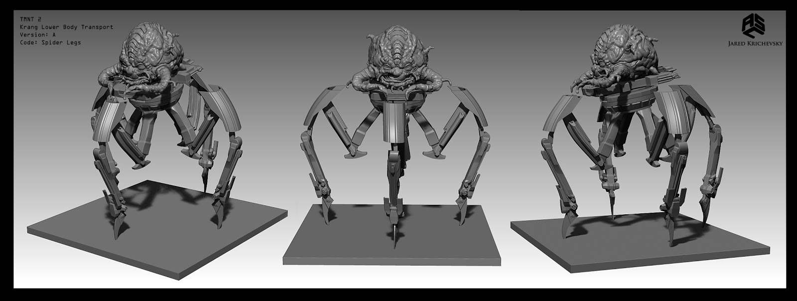 Jared Krichevsky: TMNT 2 - Krang