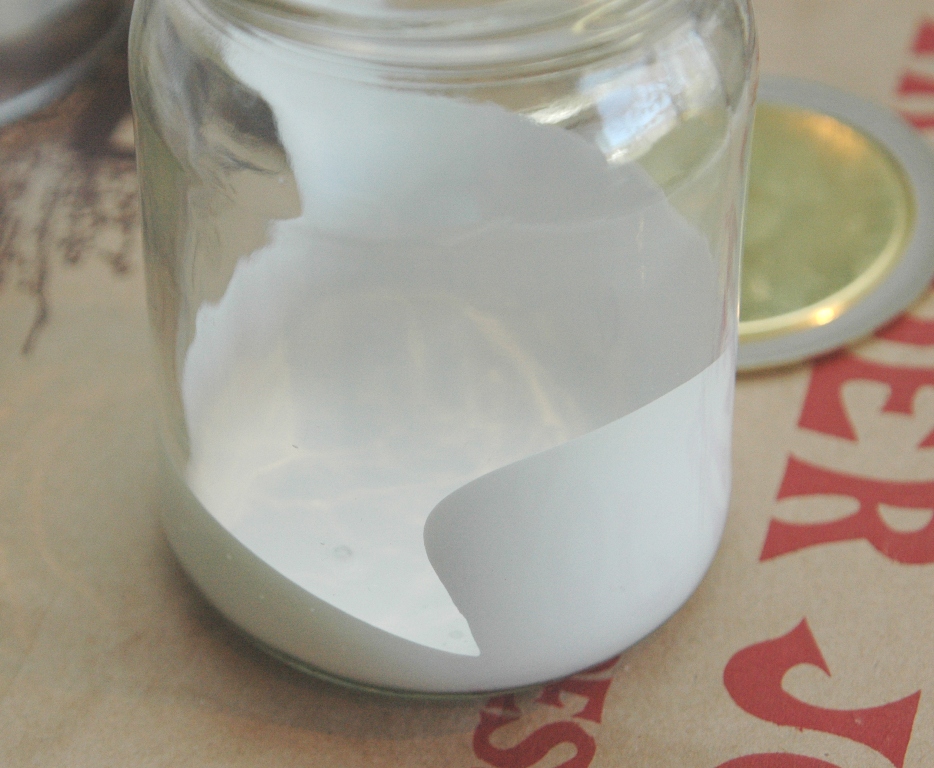 Simply Suzanne's AT HOME: diy milk glass