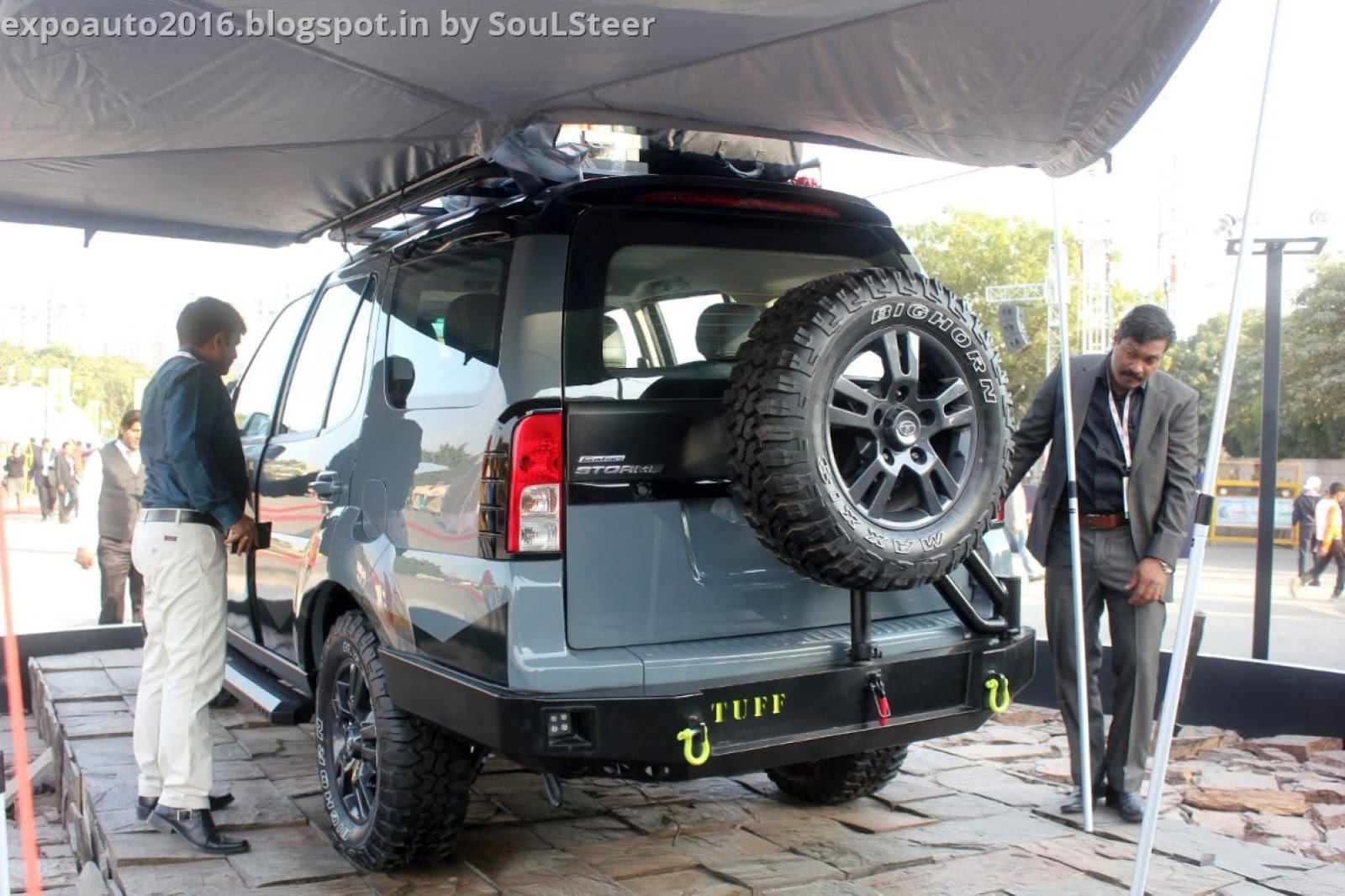 Auto Expo 2016 by SouLSteer: Modified for adventure, Tata Safari Storme ...