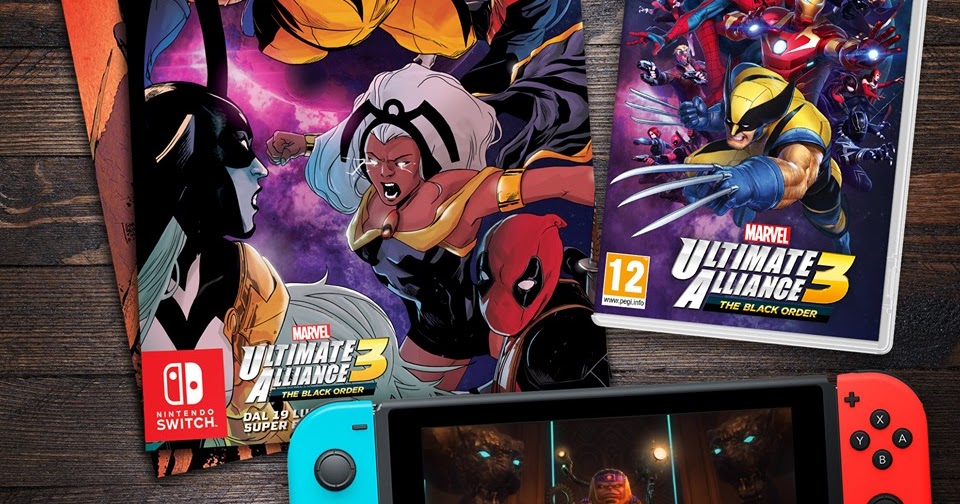 MARVEL ULTIMATE ALLIANCE 3: The Black Order - Nintendo e Panini ...