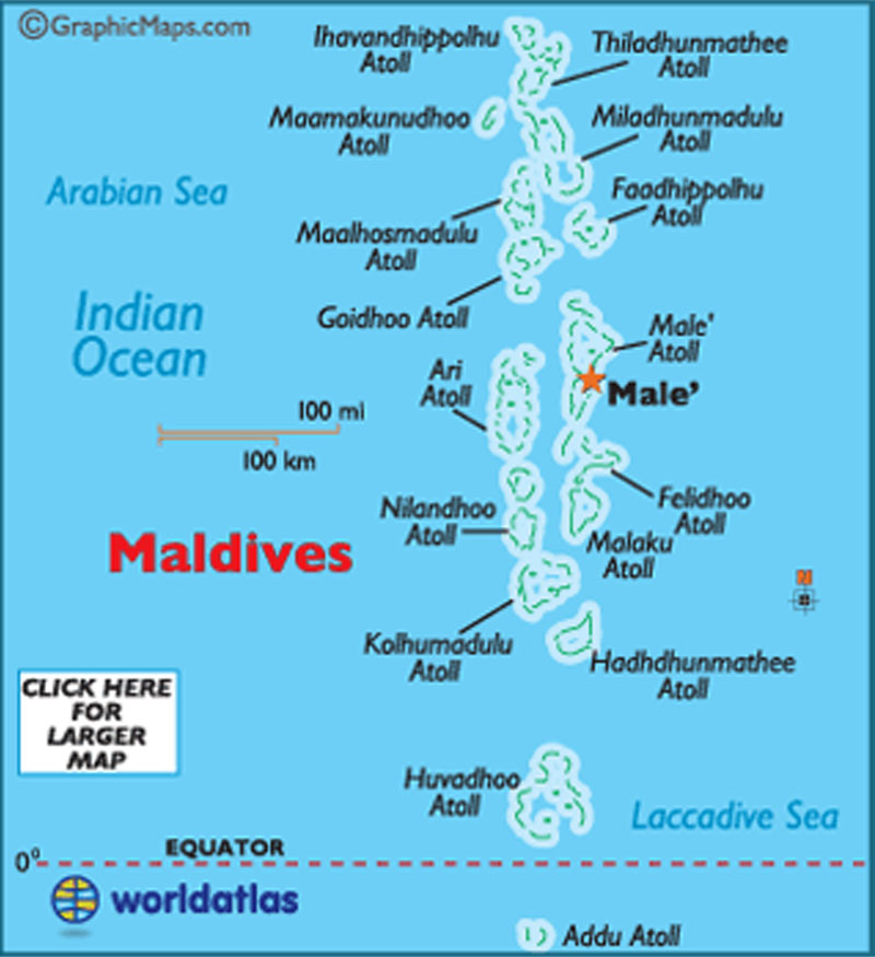Where is the Maldives? | Beautiful Place World