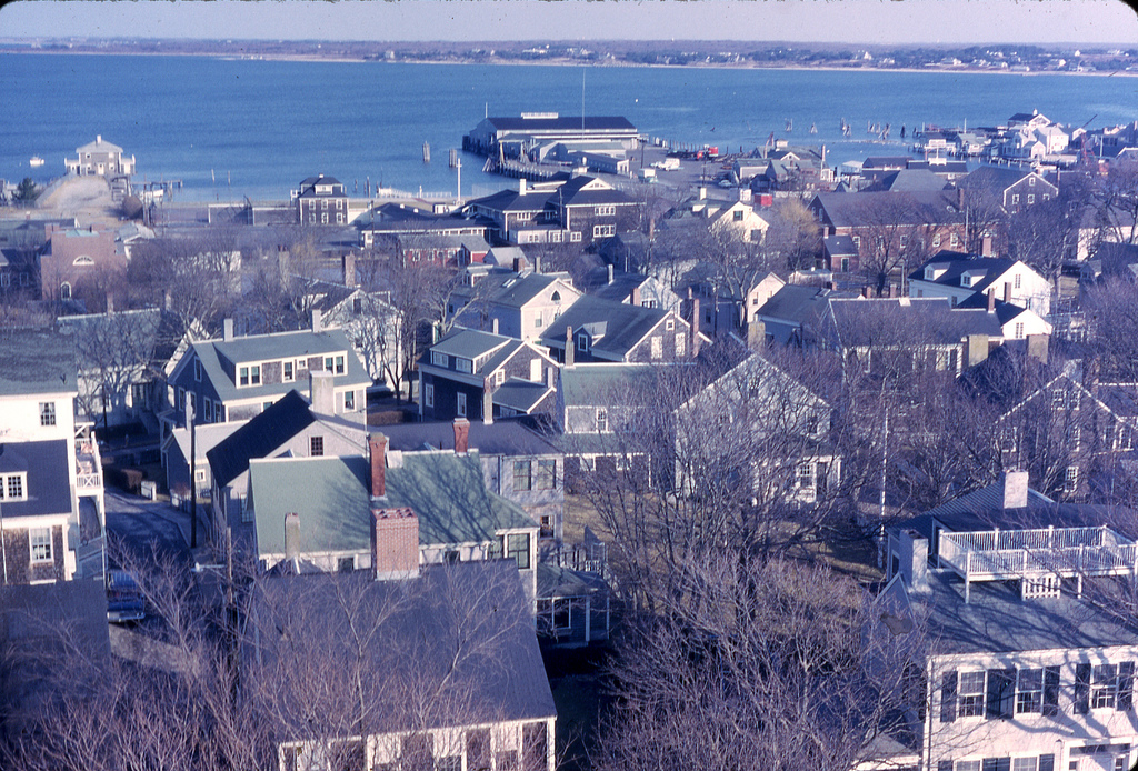 Wonderful Color Photos of Tower Views in Nantucket in the 1960s ...