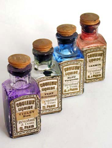 Letterology: Early Ink Bottle Labels