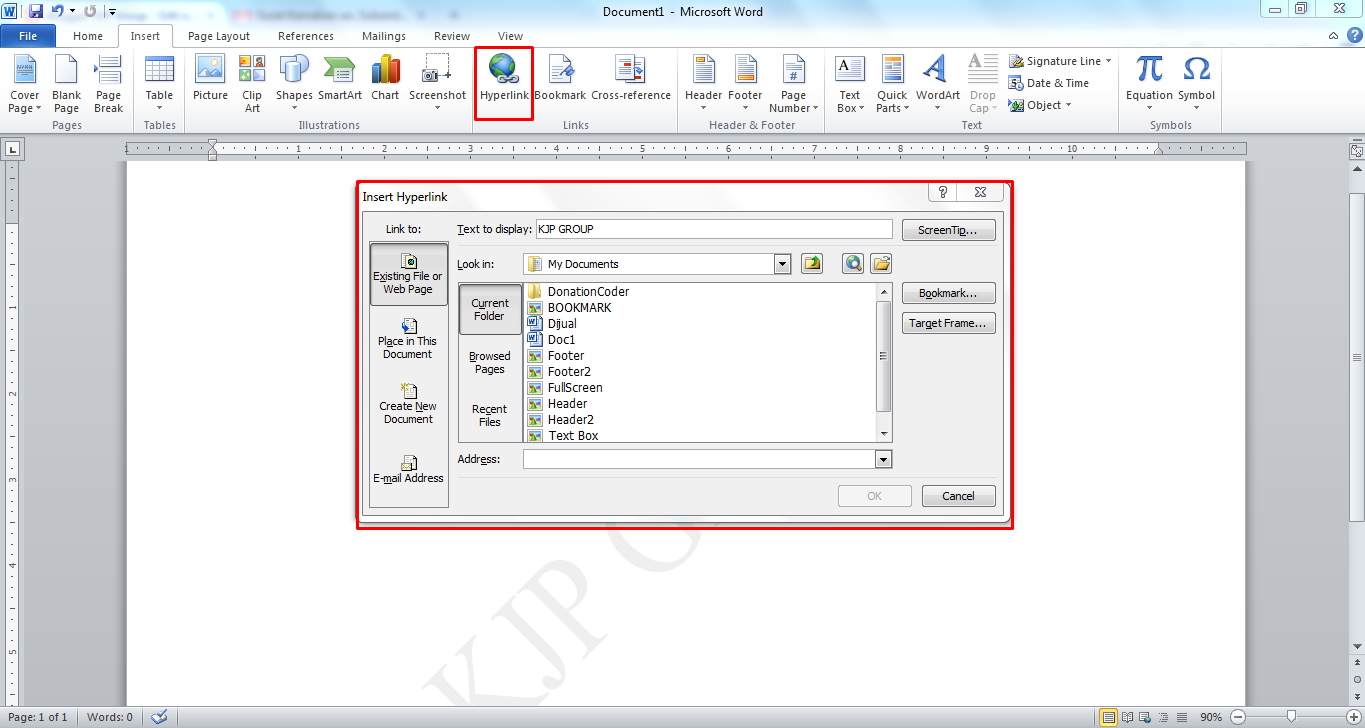 Pembahasan Microsoft Word ~ KJP Group