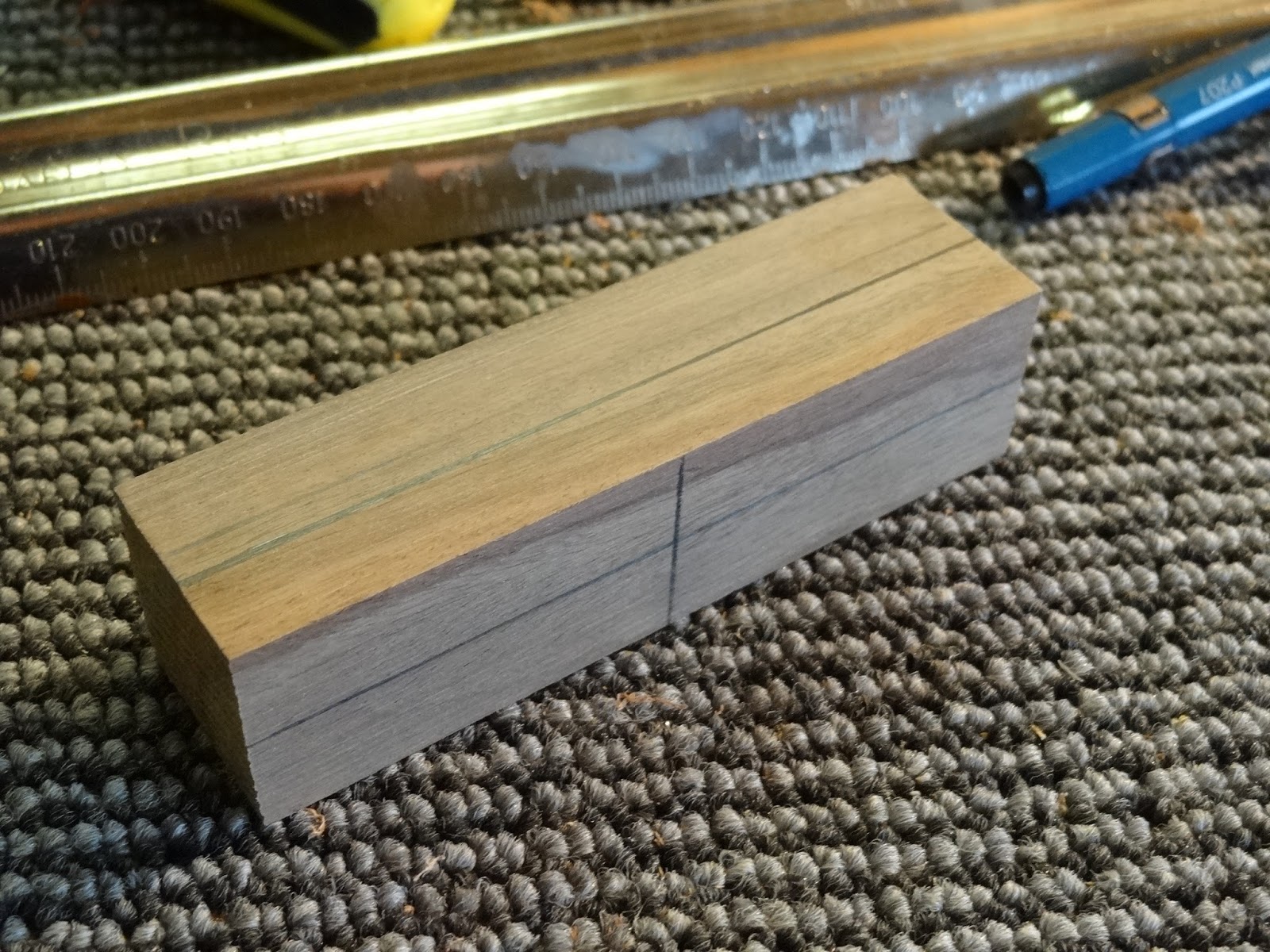 Shonky: How to make an easy string Ukulele Bridge.