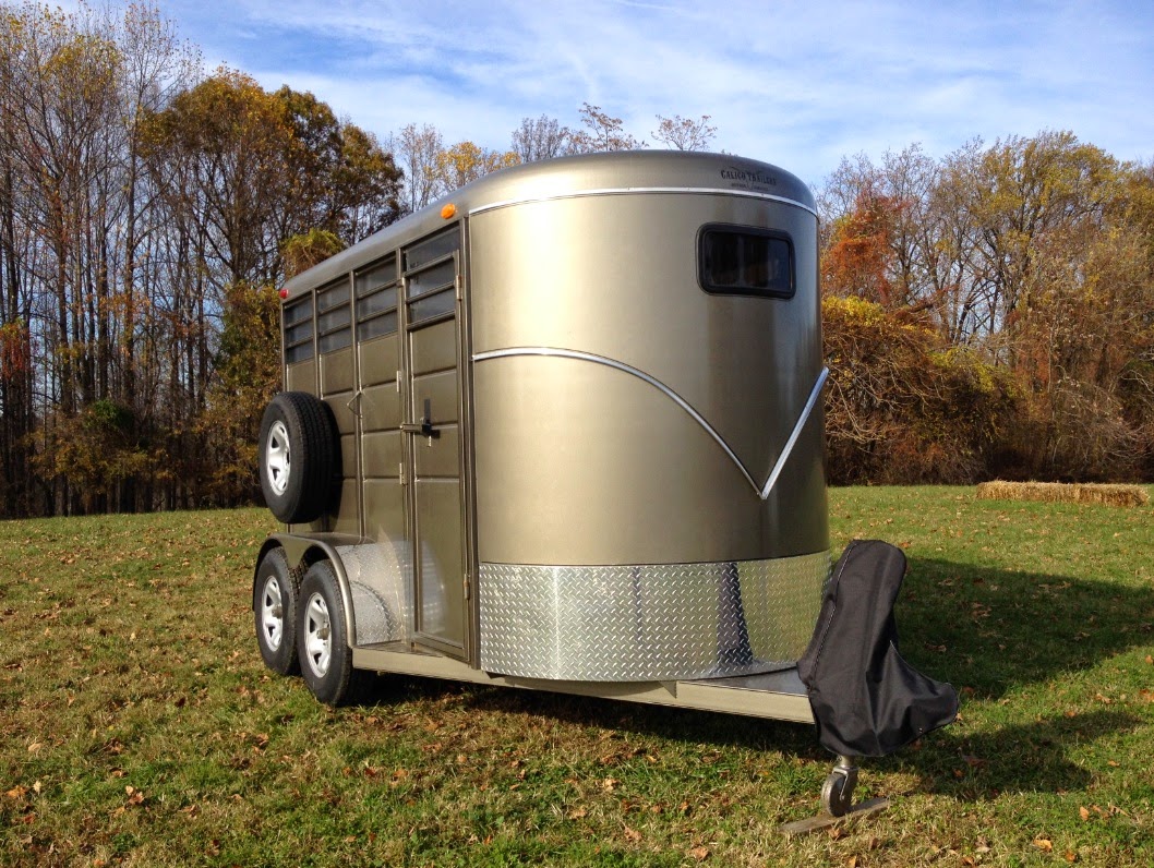 'Fraidy Cat Eventing: enclosing the stock trailer - DIY