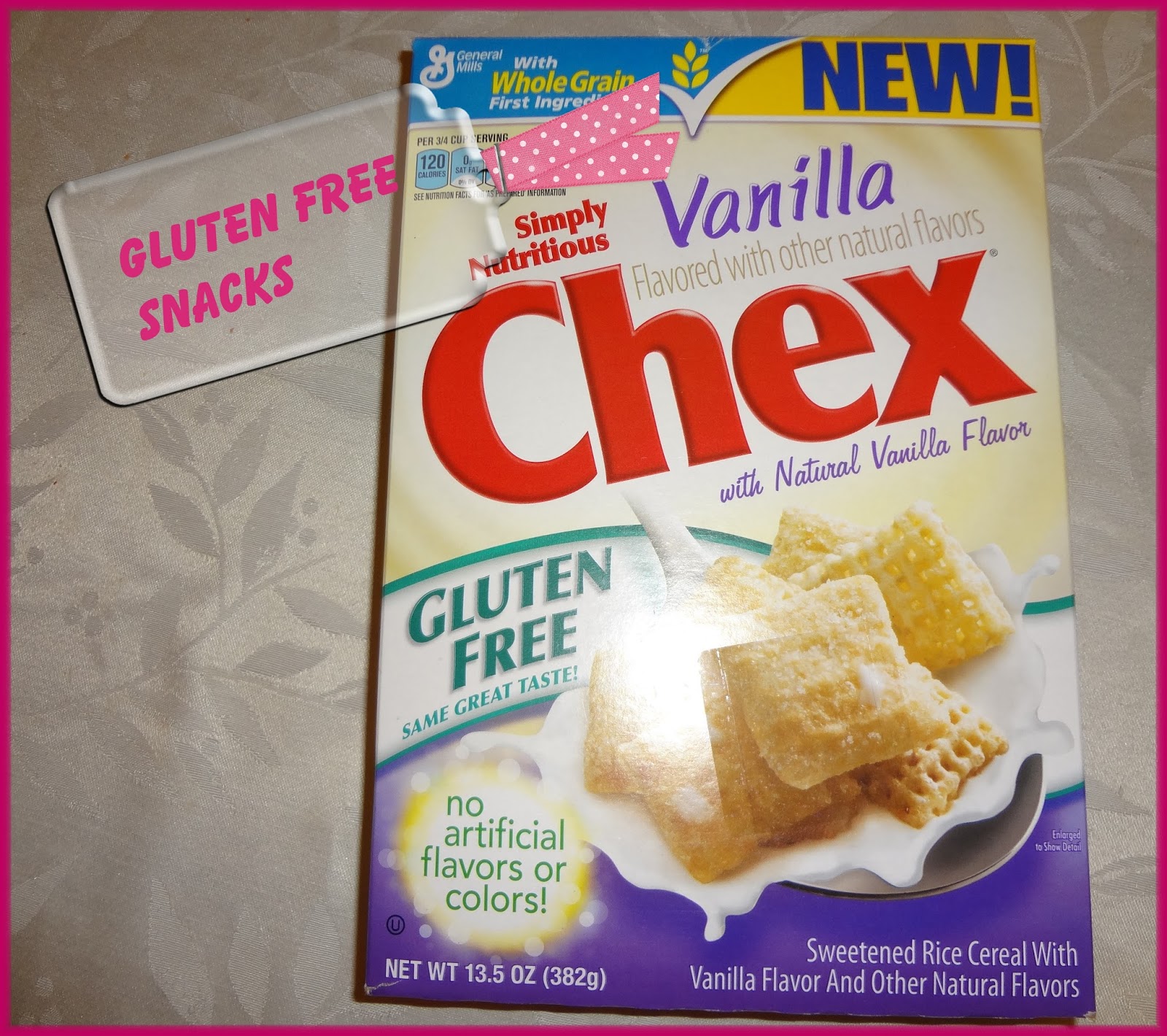 Fairytales and Fitness: The Yumminess that is Gluten Free Vanilla Chex