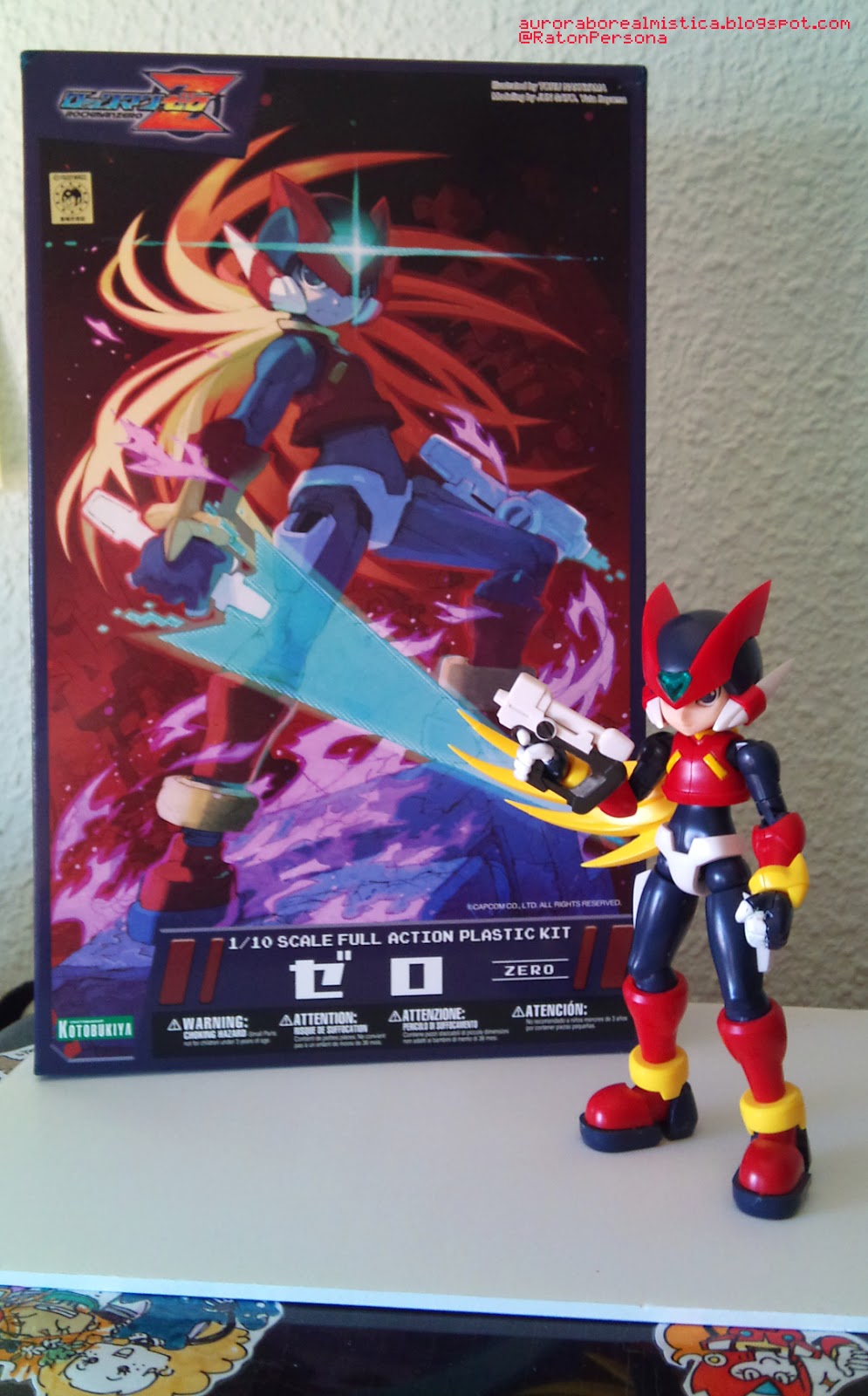 AURORA WALL: Megaman ZERO Model Kit review
