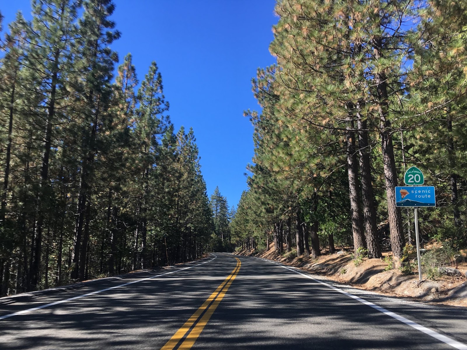 California State Route 20; from I-80 in Emigrant Gap west to CA 174