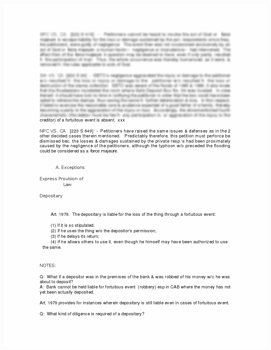 fortuitous event - philippin news collections